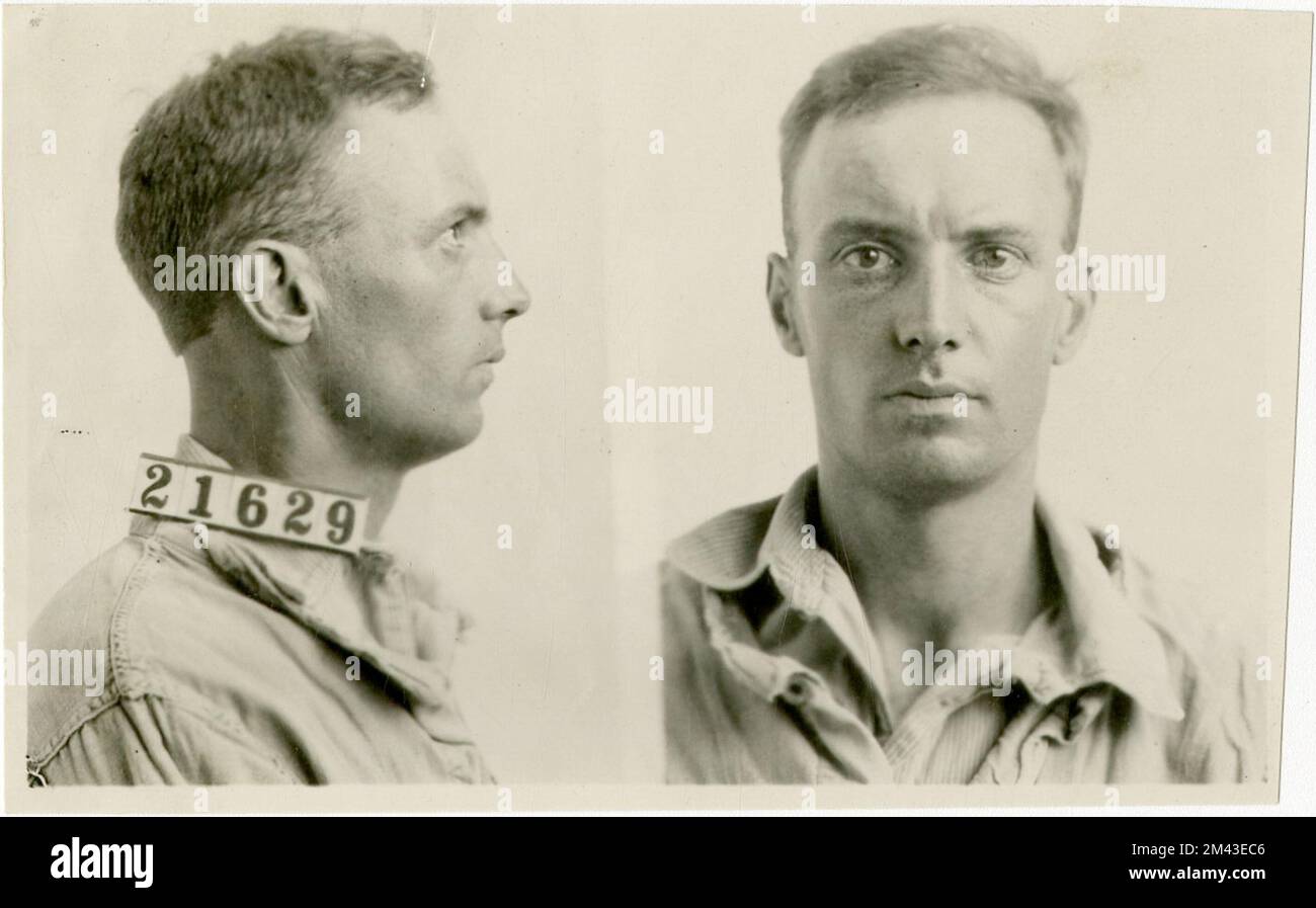 Photograph of Carl L. Ramm. Bureau of Prisons, Inmate case files Stock ...