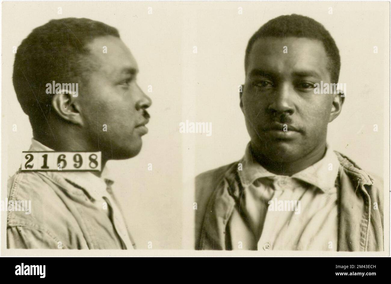 Photograph of E. W. Gordon. Bureau of Prisons, Inmate case files Stock ...