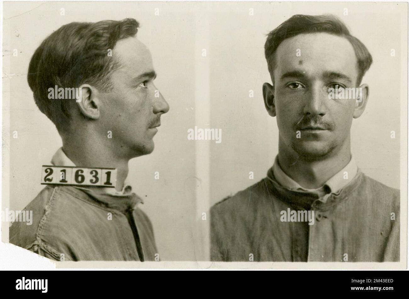 Photograph of George Burch (aka George A. Burch). Bureau of Prisons ...