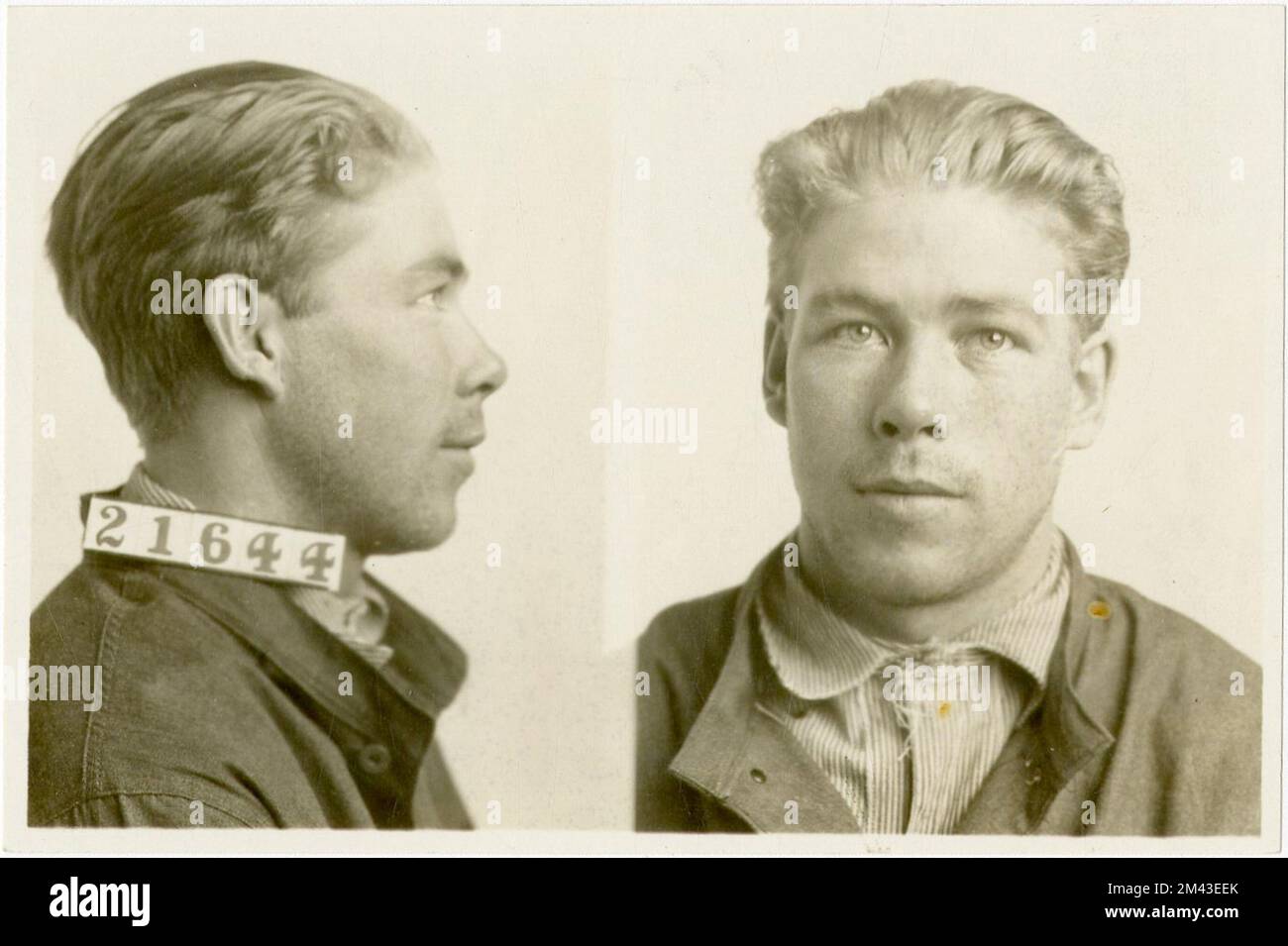 Photograph of Austin Green. Bureau of Prisons, Inmate case files Stock ...