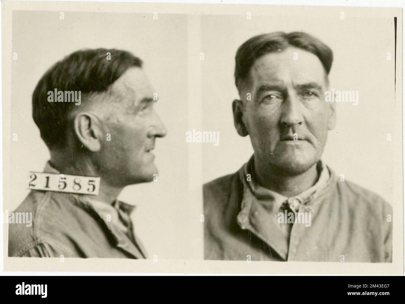 Photograph of George McGuire. Bureau of Prisons, Inmate case files ...