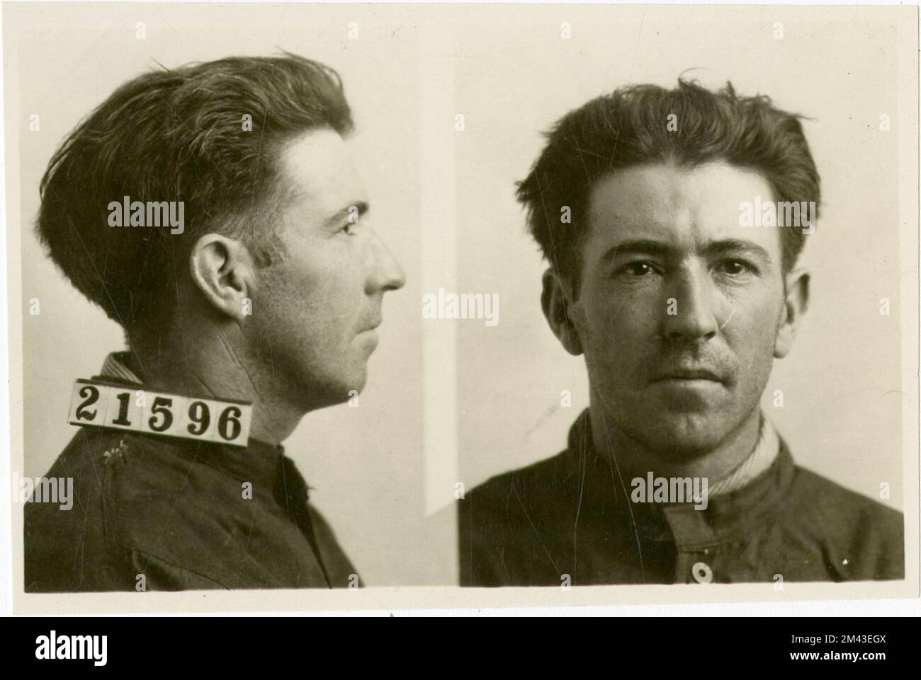 Photograph of George Ramey. Bureau of Prisons, Inmate case files Stock ...