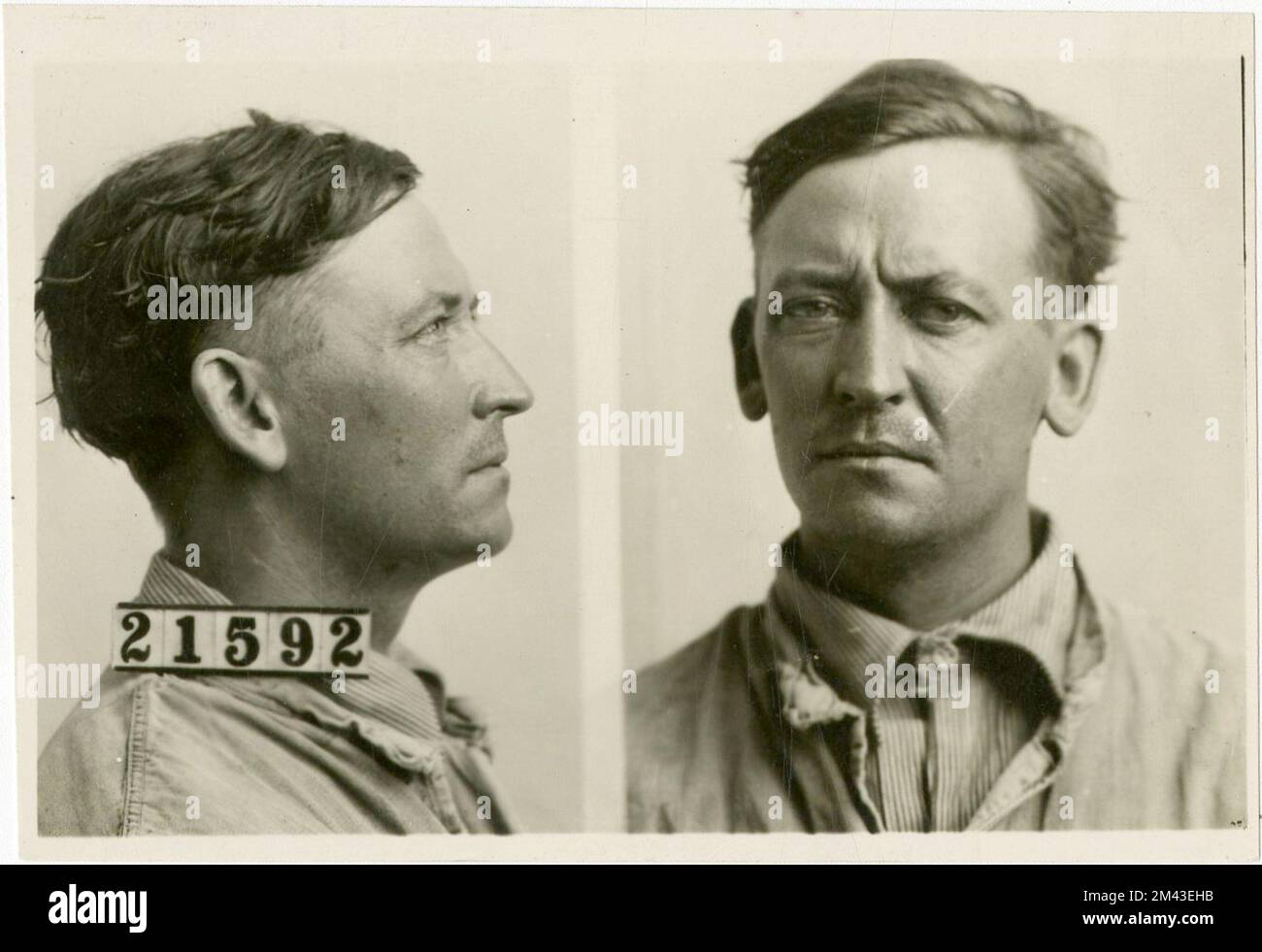 Photograph of Fred Boust. Bureau of Prisons, Inmate case files Stock ...