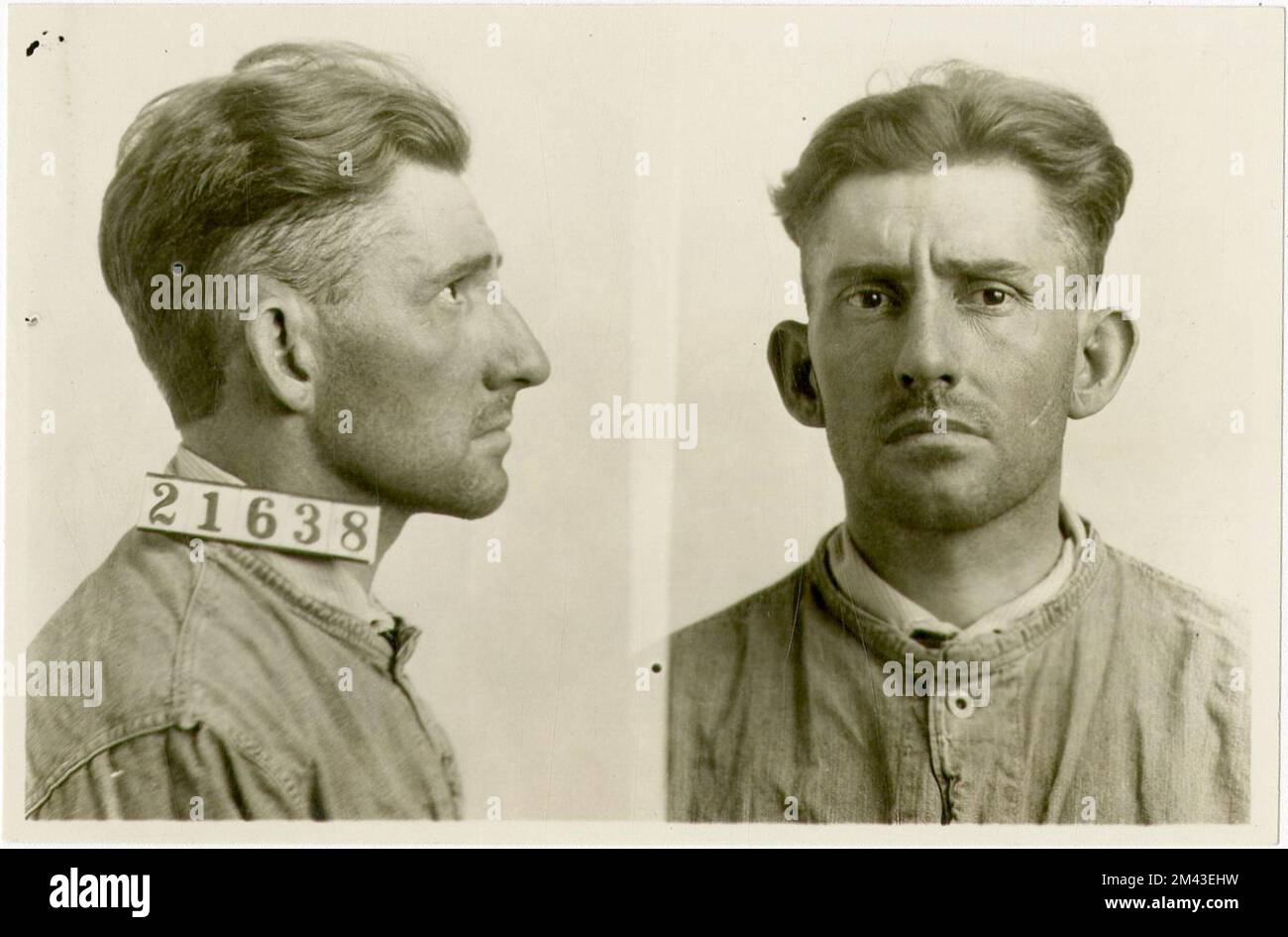 Photograph of Orley J. Truitt (aka Charles M. Brown). Bureau of Prisons ...