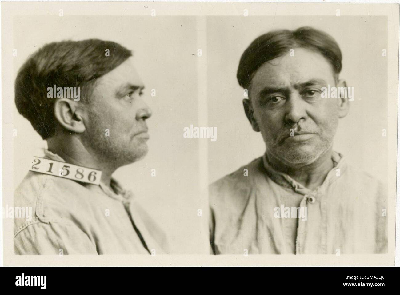 Photograph of Edward Percey (aka Edward Hughes). Bureau of Prisons ...