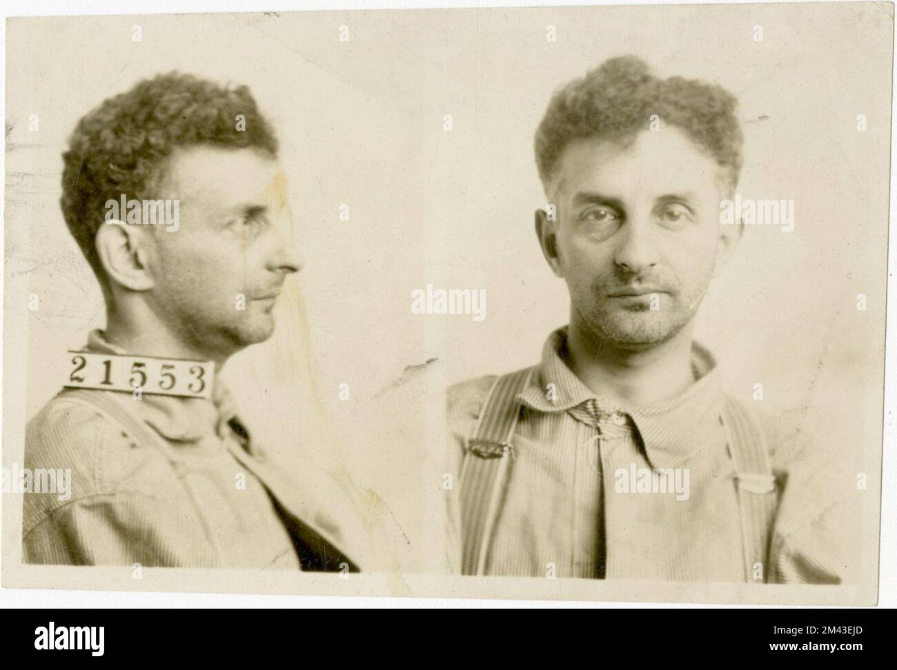 Photograph of Curt Jacobson (aka Harry Cohn). Bureau of Prisons, Inmate ...