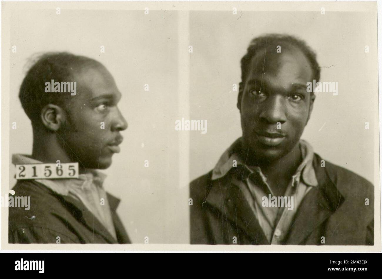 Photograph of James Owens. Bureau of Prisons, Inmate case files Stock ...