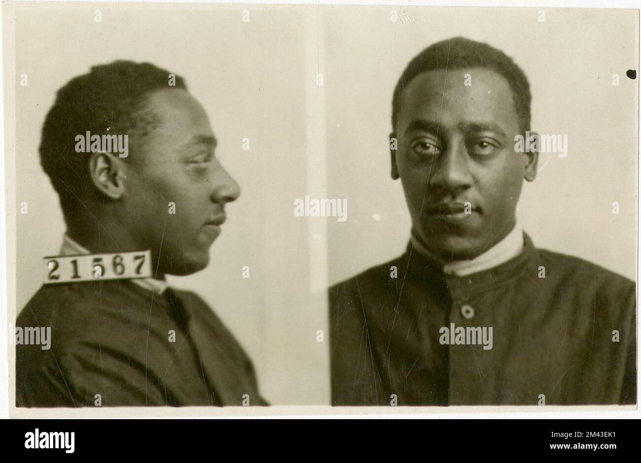 Photograph of James Weatherly. Bureau of Prisons, Inmate case files ...