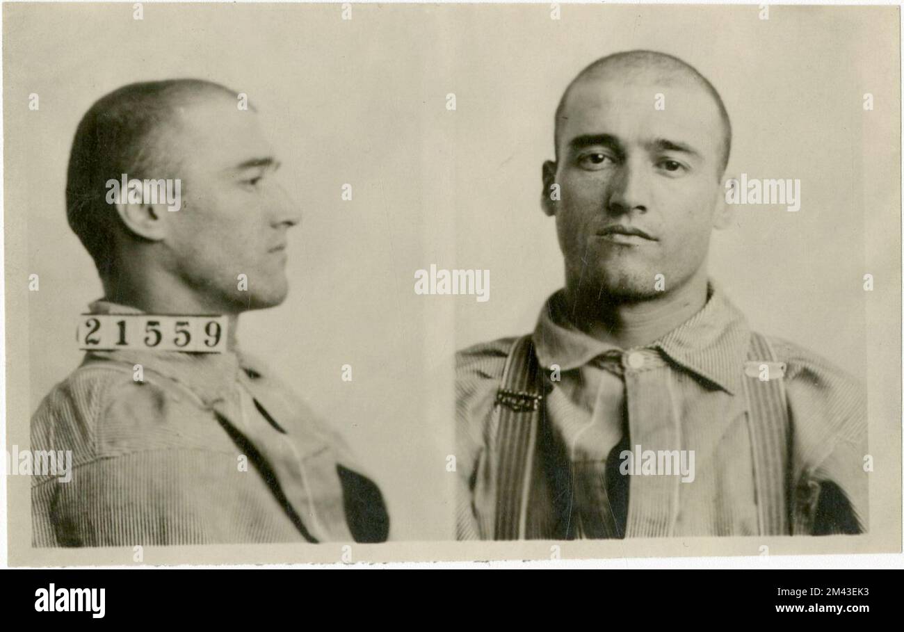 Photograph of Joseph Errico. Bureau of Prisons, Inmate case files Stock ...