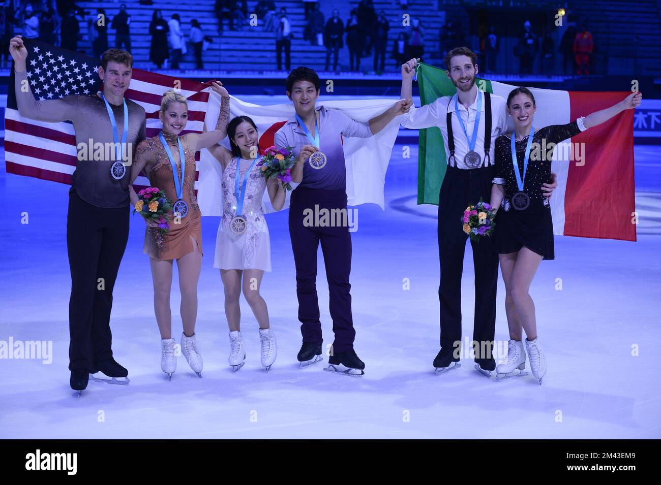 Isu grand prix of figure skating final day two hi-res stock photography ...