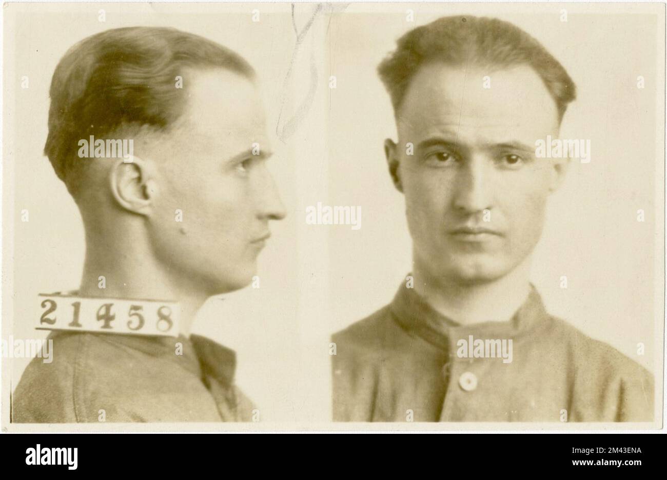 Photograph of Robert B. Palmer. Bureau of Prisons, Inmate case files ...