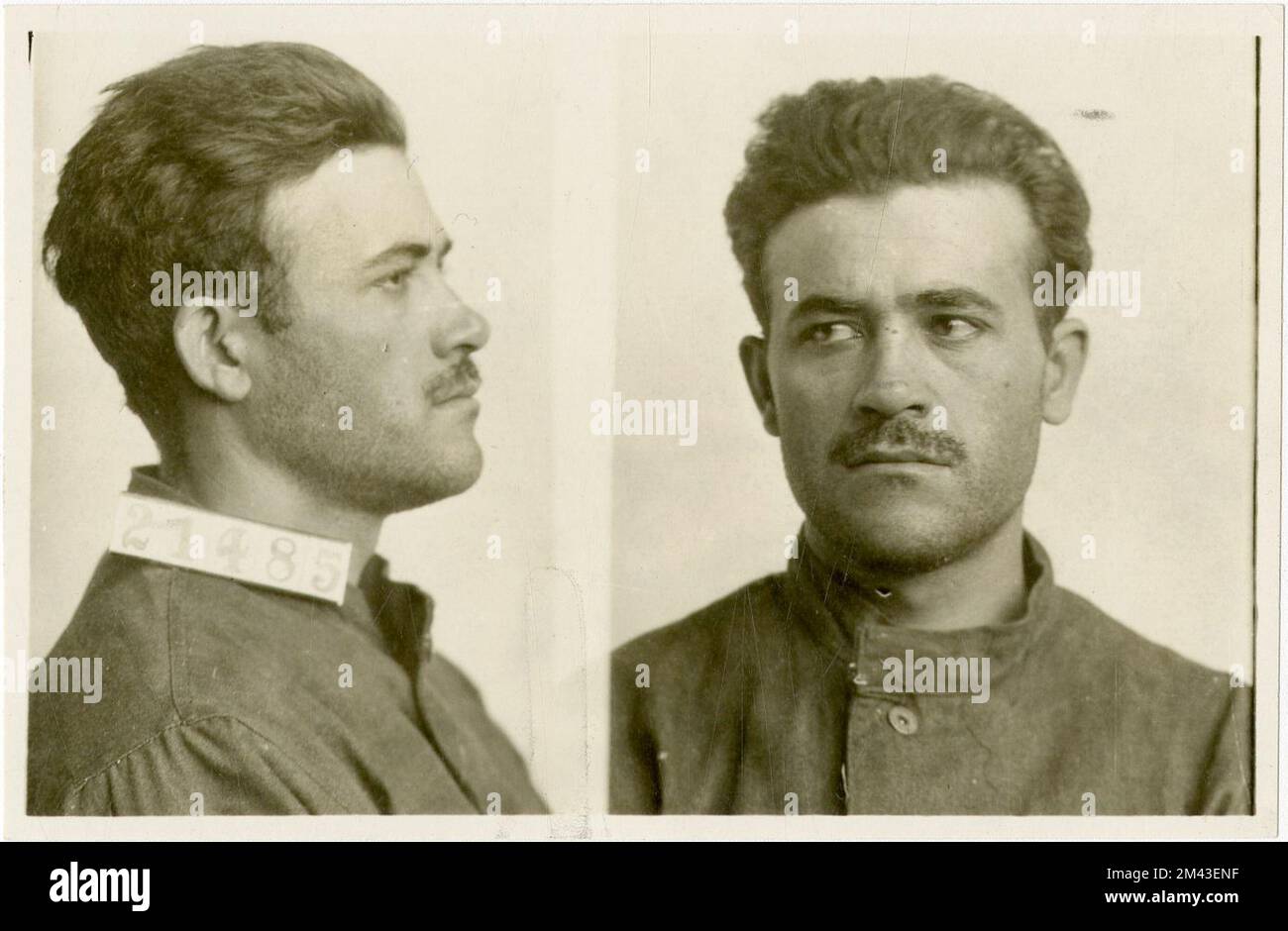 Photograph of John Stathas. Bureau of Prisons, Inmate case files Stock ...