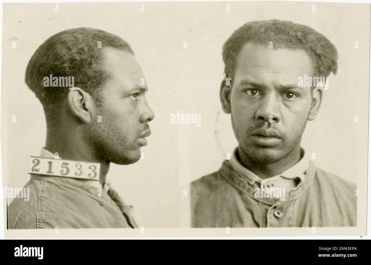 Photograph of James J. Roberts (aka Jimmy Robinson). Bureau of Prisons ...