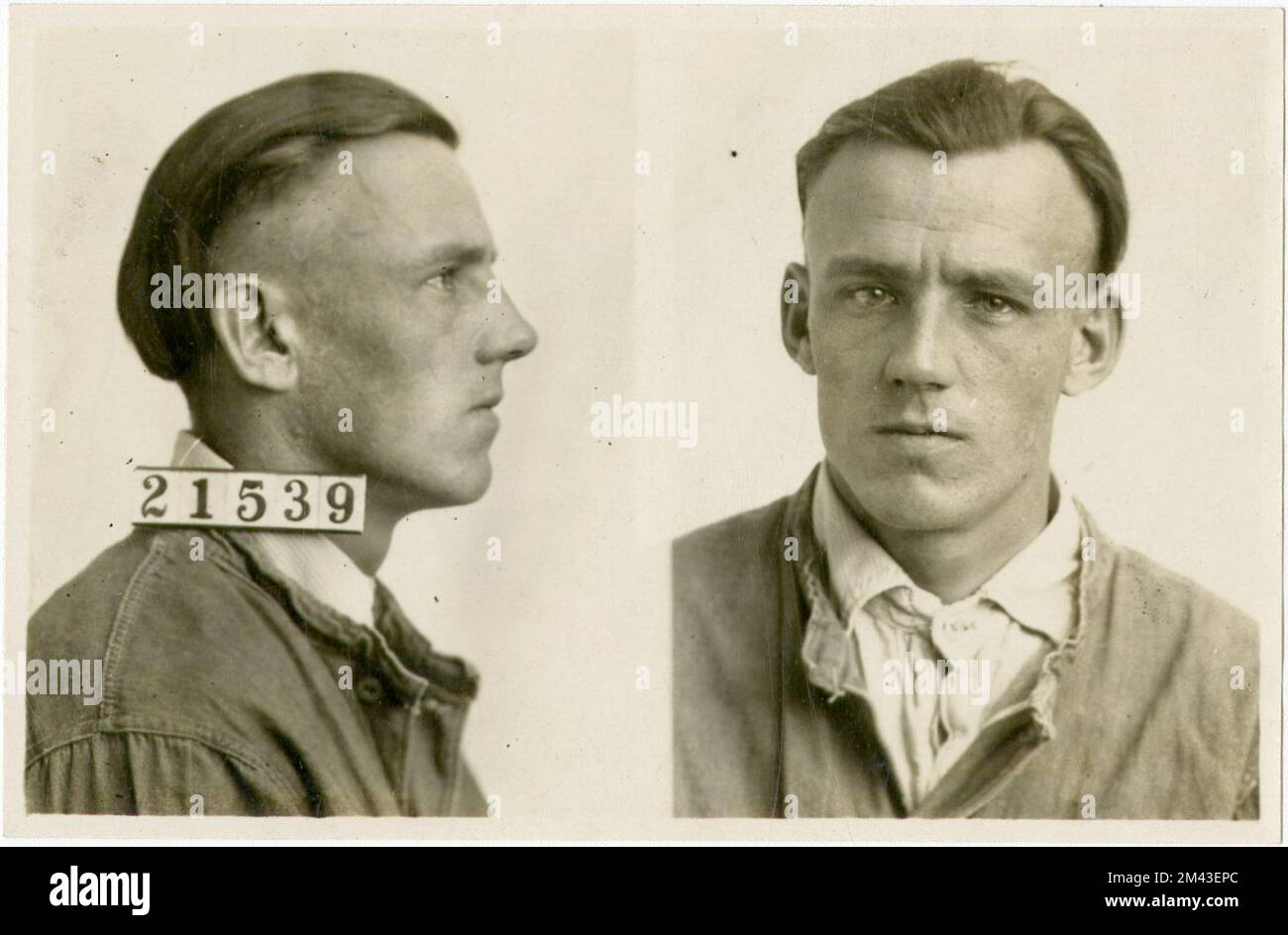 Photograph of Jack J. Strohmayer (aka Jack Thompson). Bureau of Prisons ...