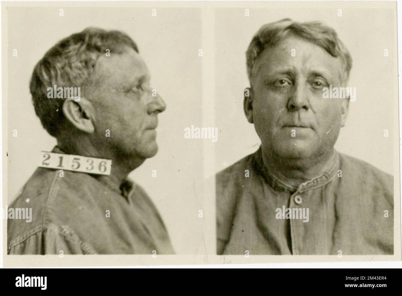 Photograph of Benjamin F. Loos. Bureau of Prisons, Inmate case files ...