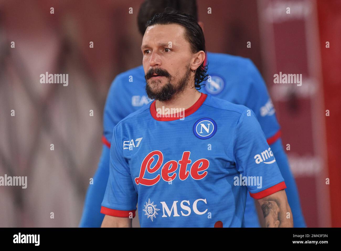 Naples, Italy. 17 Dec, 2022. Mario Rui of SSC Napoli during the ...