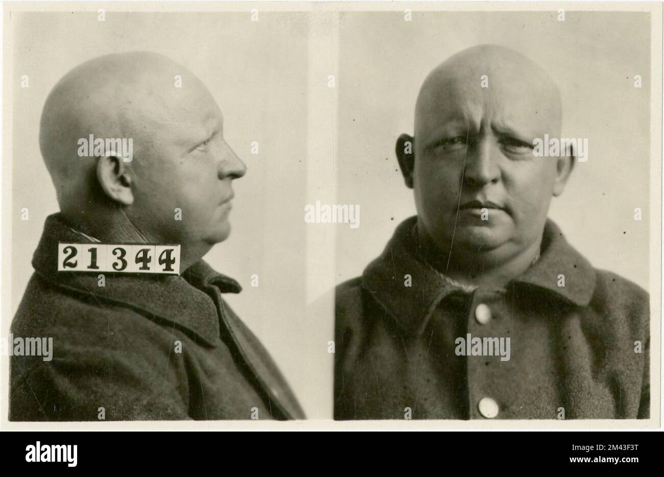 Photograph of Edward Hicks. Bureau of Prisons, Inmate case files Stock ...