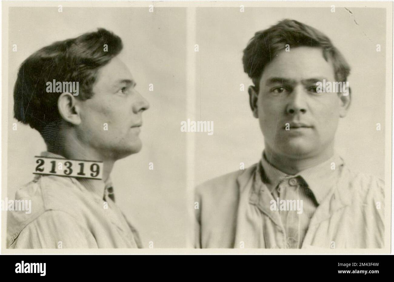 Photograph of Frank Scheckel. Bureau of Prisons, Inmate case files ...