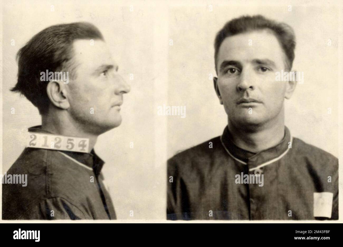 Photograph of Paul Clawson. Bureau of Prisons, Inmate case files Stock ...
