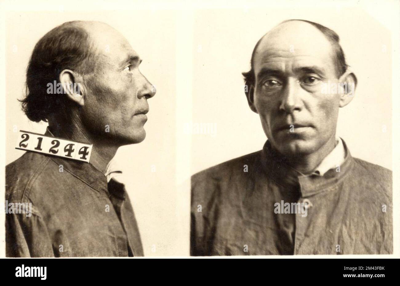 Photograph of Joe Boue. Bureau of Prisons, Inmate case files Stock ...