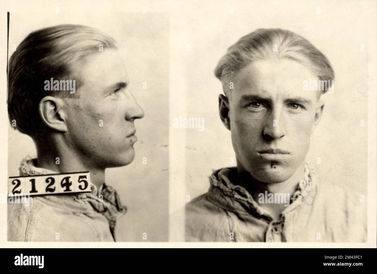 Photograph of David B. M. Aldred. Bureau of Prisons, Inmate case files ...