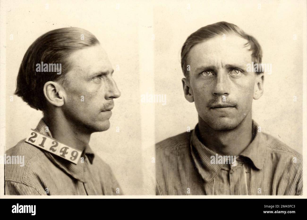 Photograph of Joseph Johnson. Bureau of Prisons, Inmate case files ...