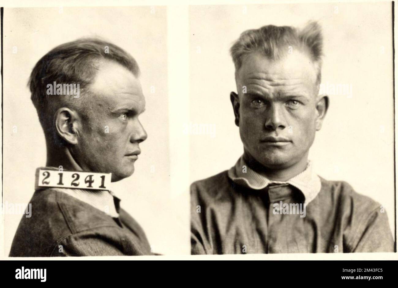 Photograph of George Tilford (aka George Wright). Bureau of Prisons ...