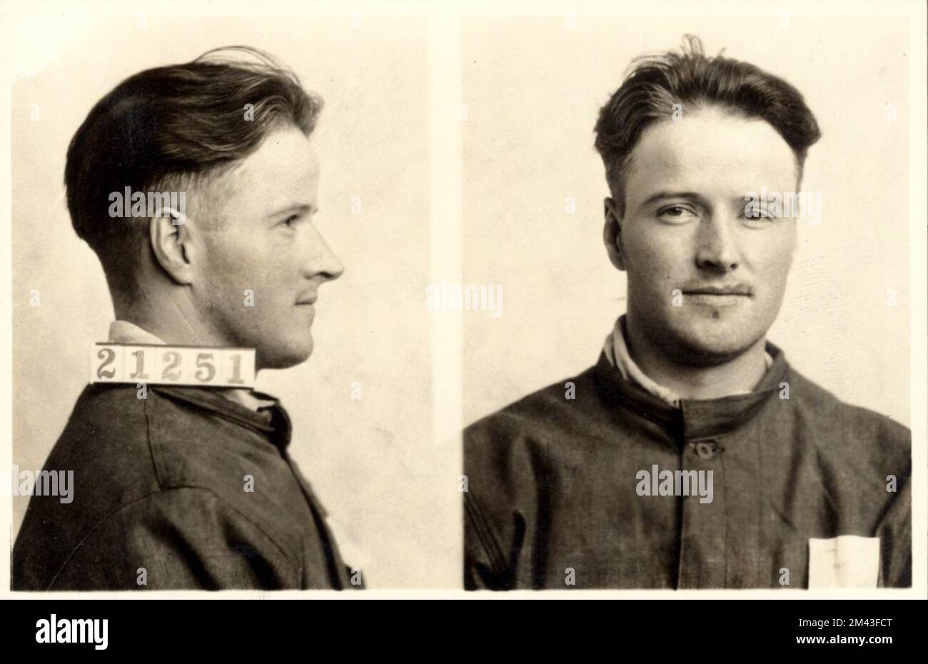 Photograph of Charles R. Shaw. Bureau of Prisons, Inmate case files ...