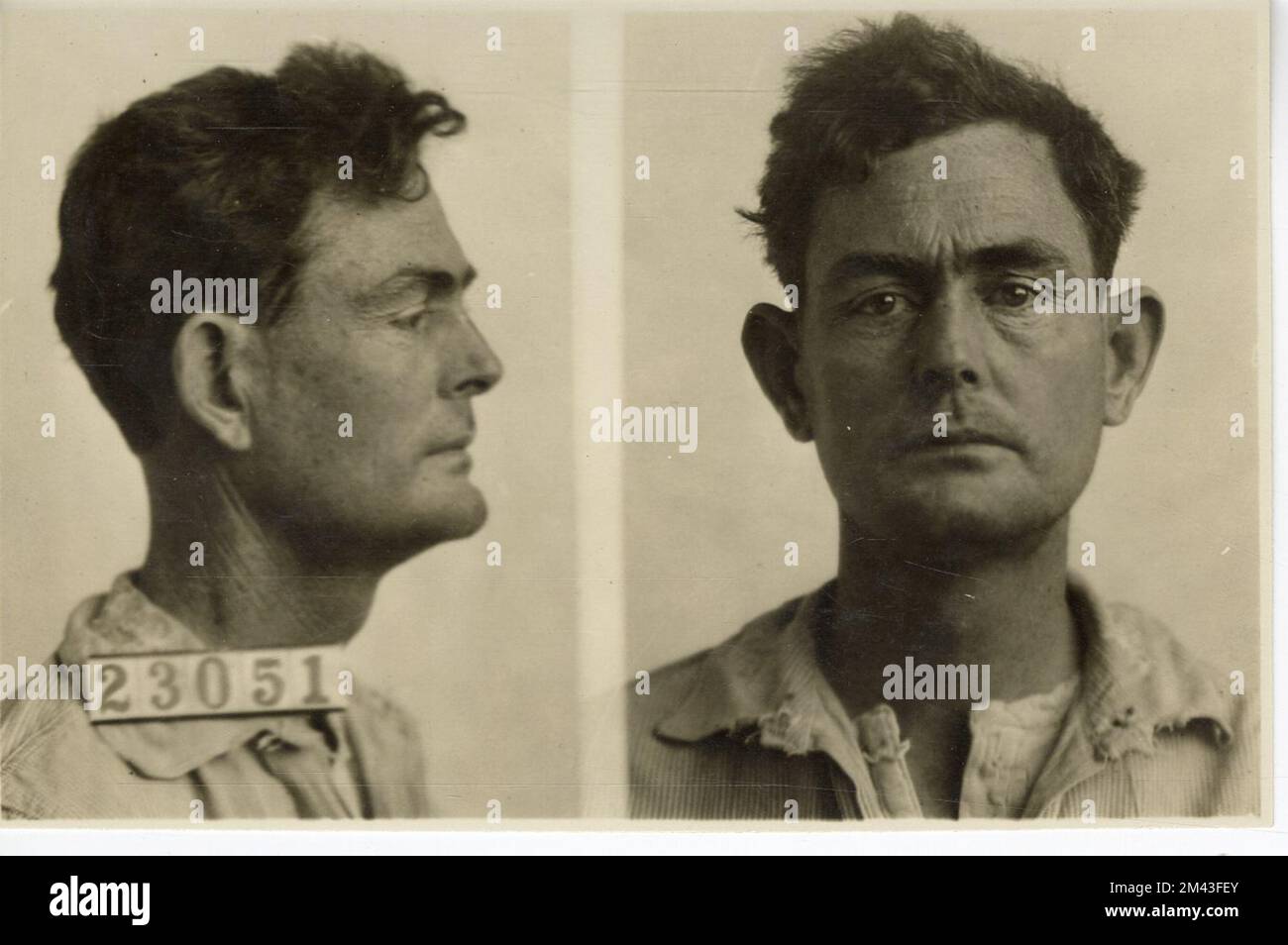 Photograph of Charles Loftin. Bureau of Prisons, Inmate case files ...