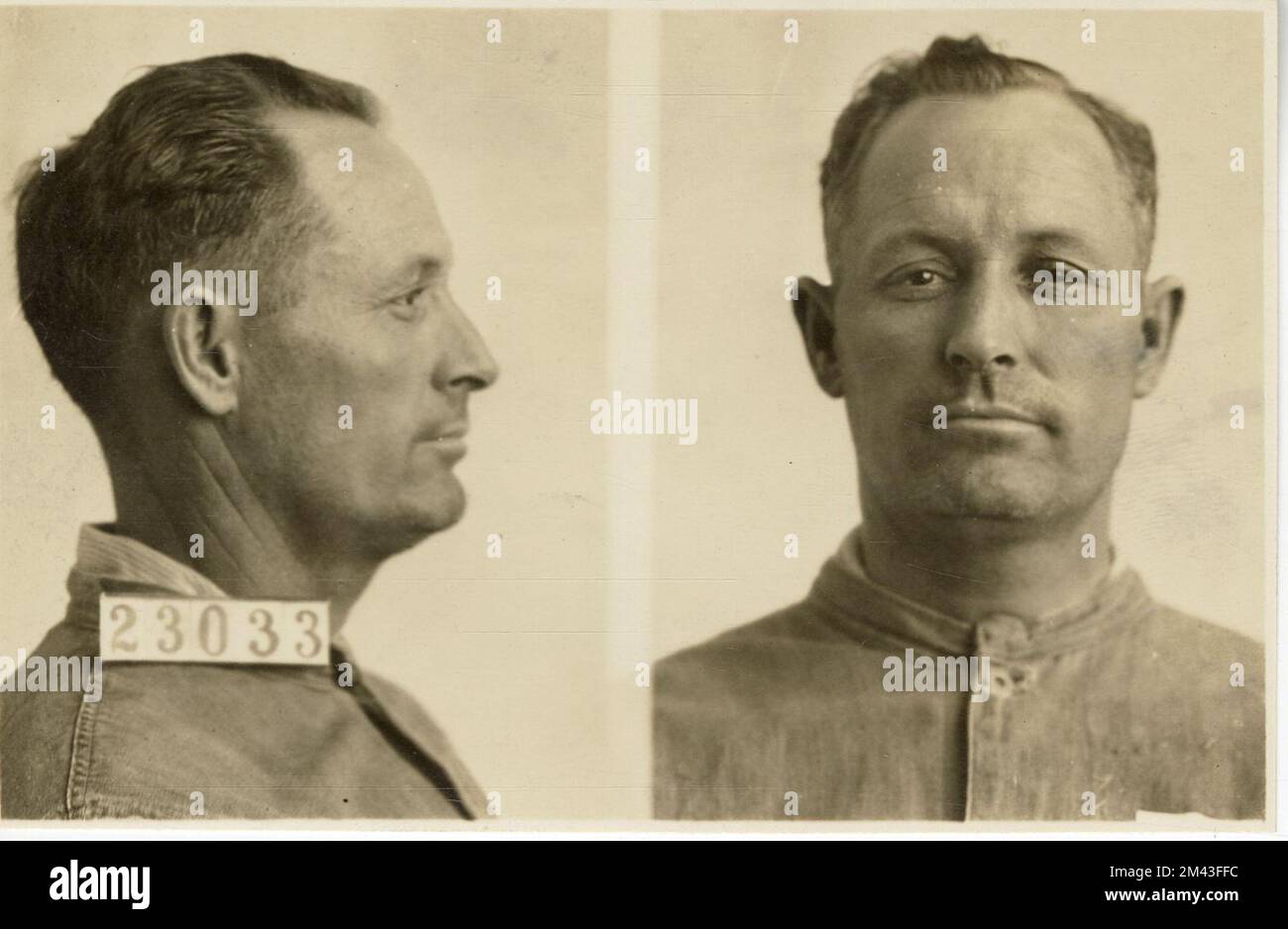 Photograph of Hardy Hay. Bureau of Prisons, Inmate case files Stock ...