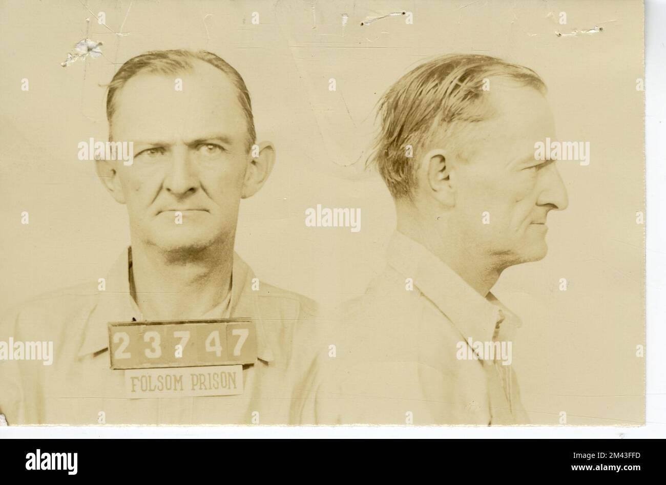 Photograph of Homer Davis. Bureau of Prisons, Inmate case files Stock ...
