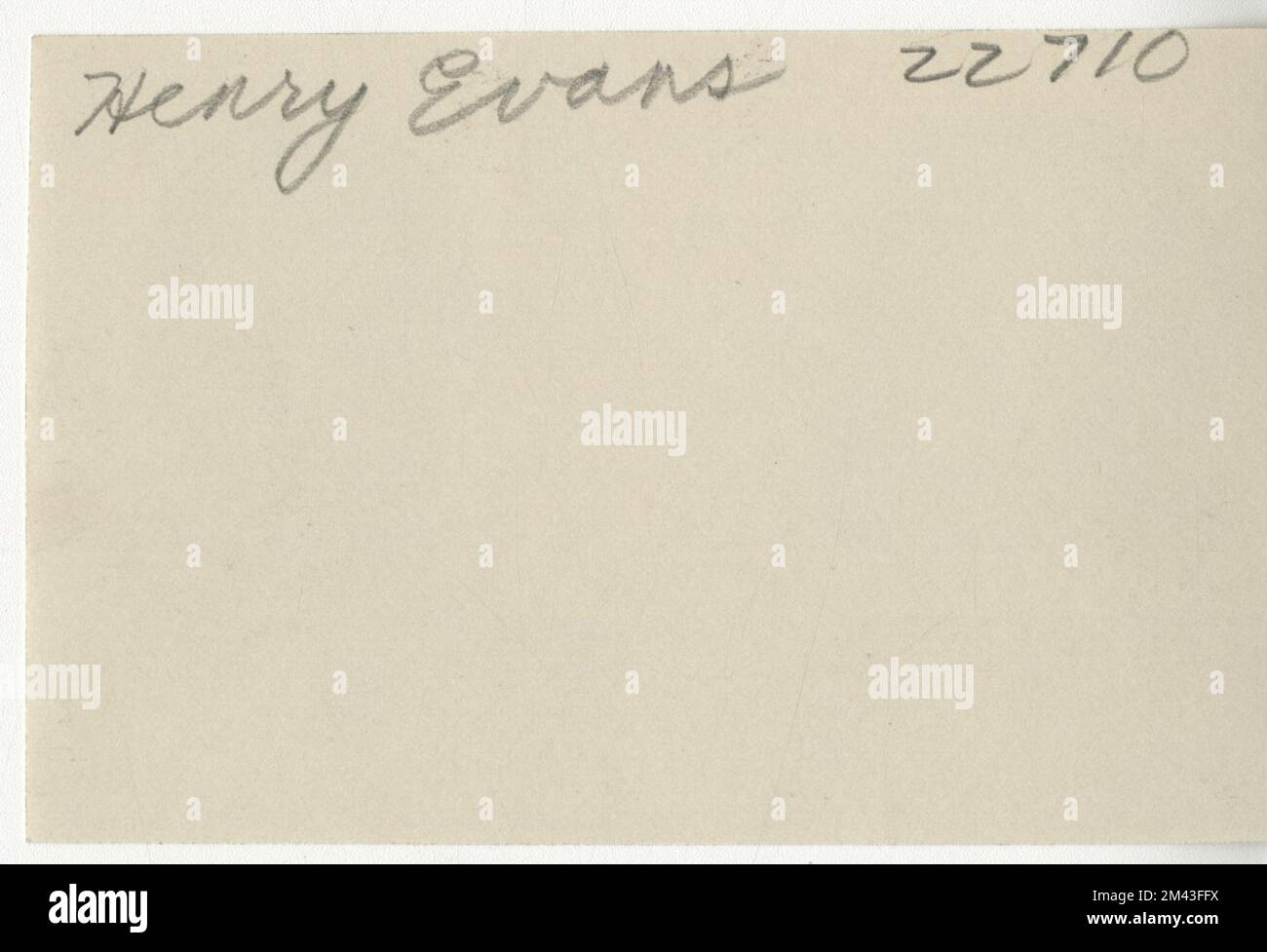 Henry evans hi-res stock photography and images - Alamy