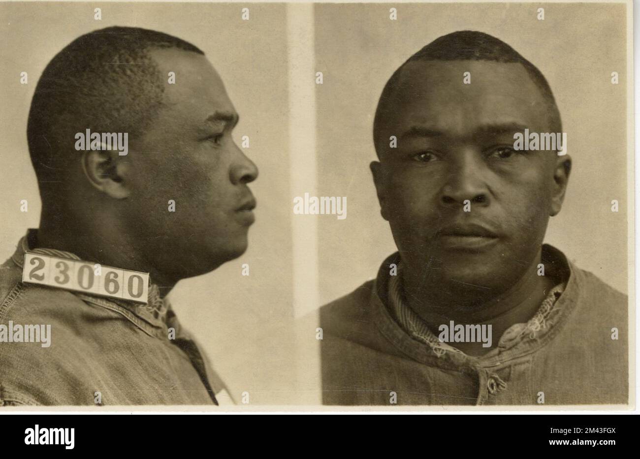 Photograph of Oscar Taylor. Bureau of Prisons, Inmate case files Stock ...