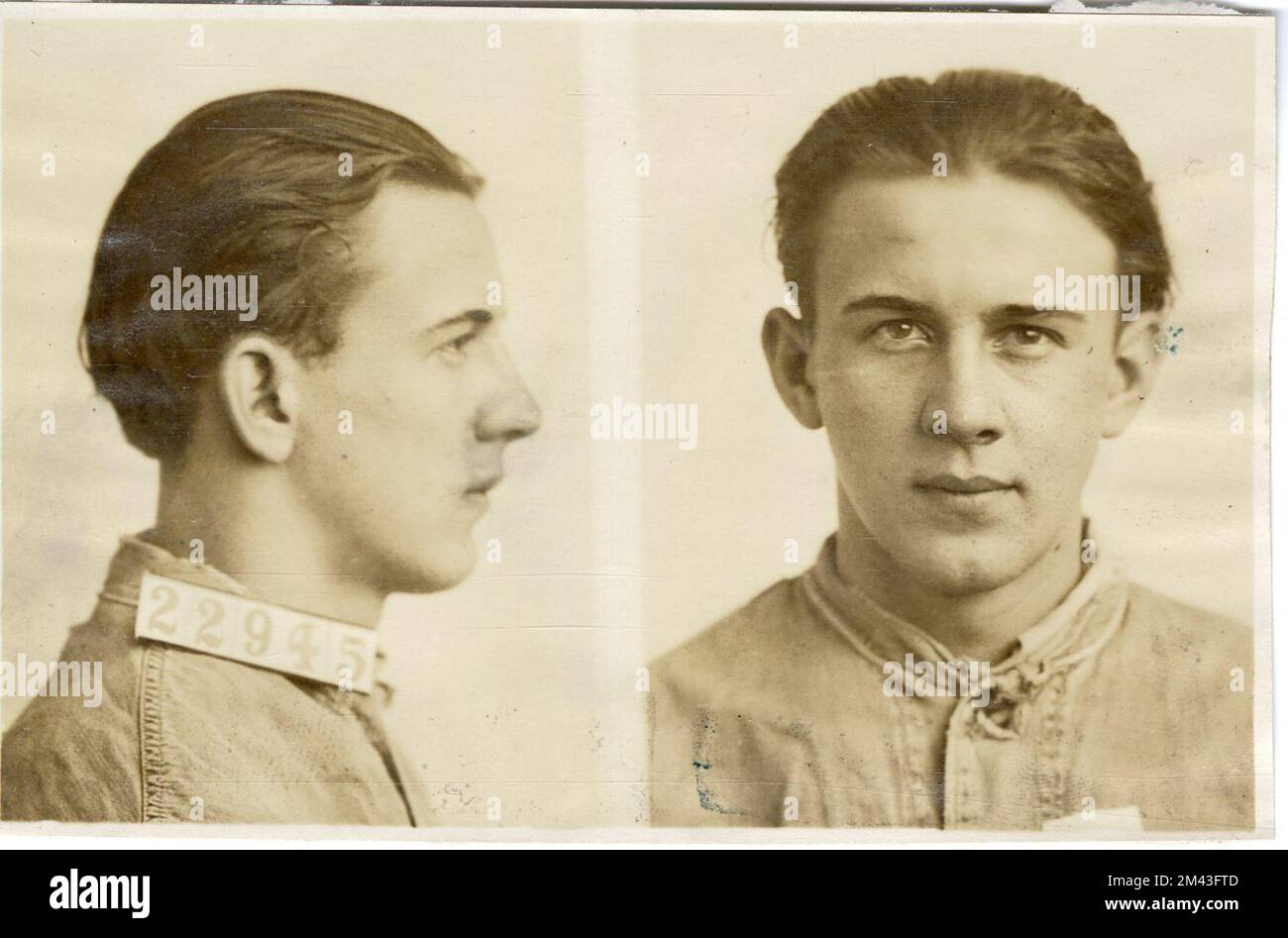 Photograph of Walter Novak. Bureau of Prisons, Inmate case files Stock ...