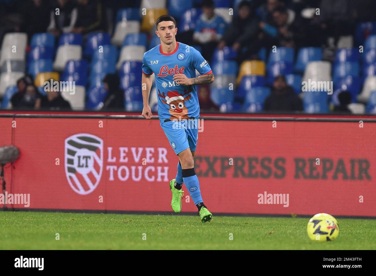 Naples, Italy. 17 Dec, 2022. Benedetto Barba of SSC Napoli during the ...