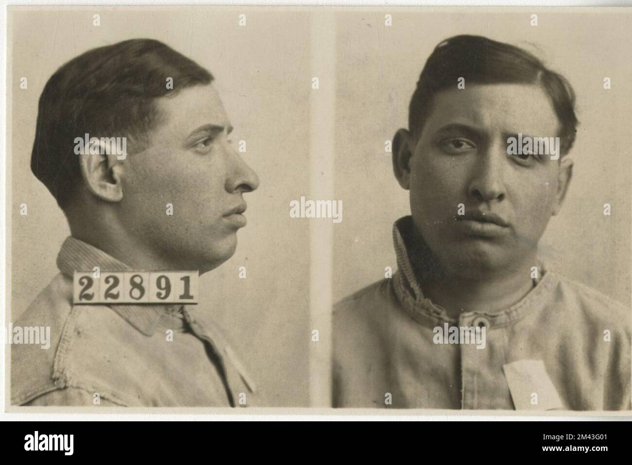 Photograph of Samuel Walter. Bureau of Prisons, Inmate case files Stock ...