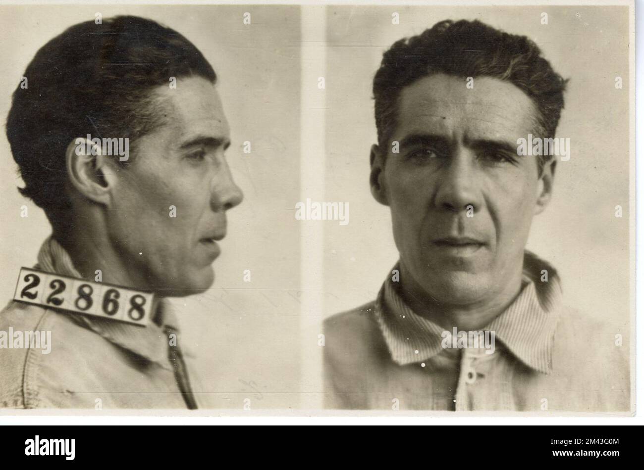Photograph of George Watkins. Bureau of Prisons, Inmate case files ...