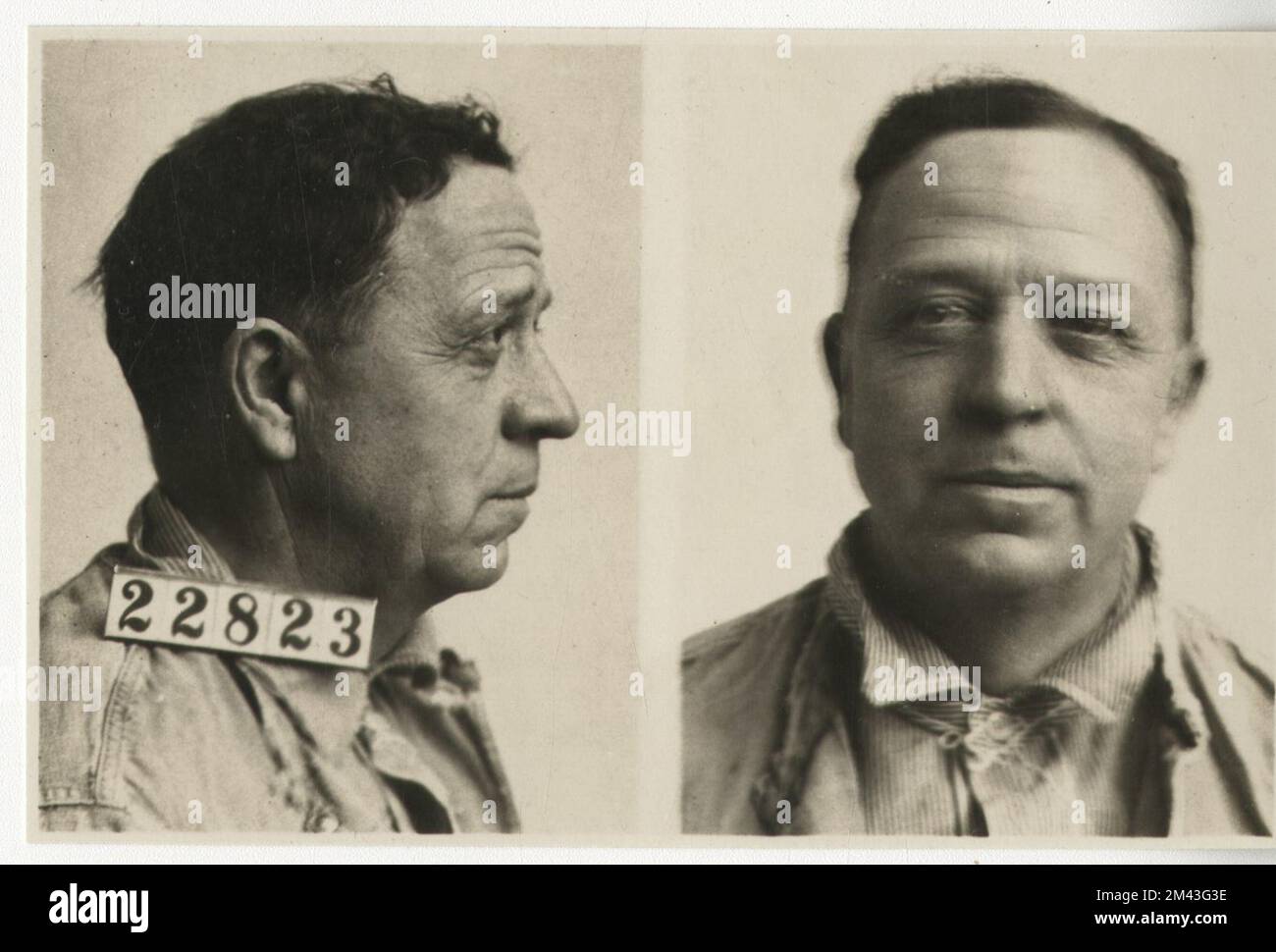 Photograph of H. P. Beckwith. Bureau of Prisons, Inmate case files ...