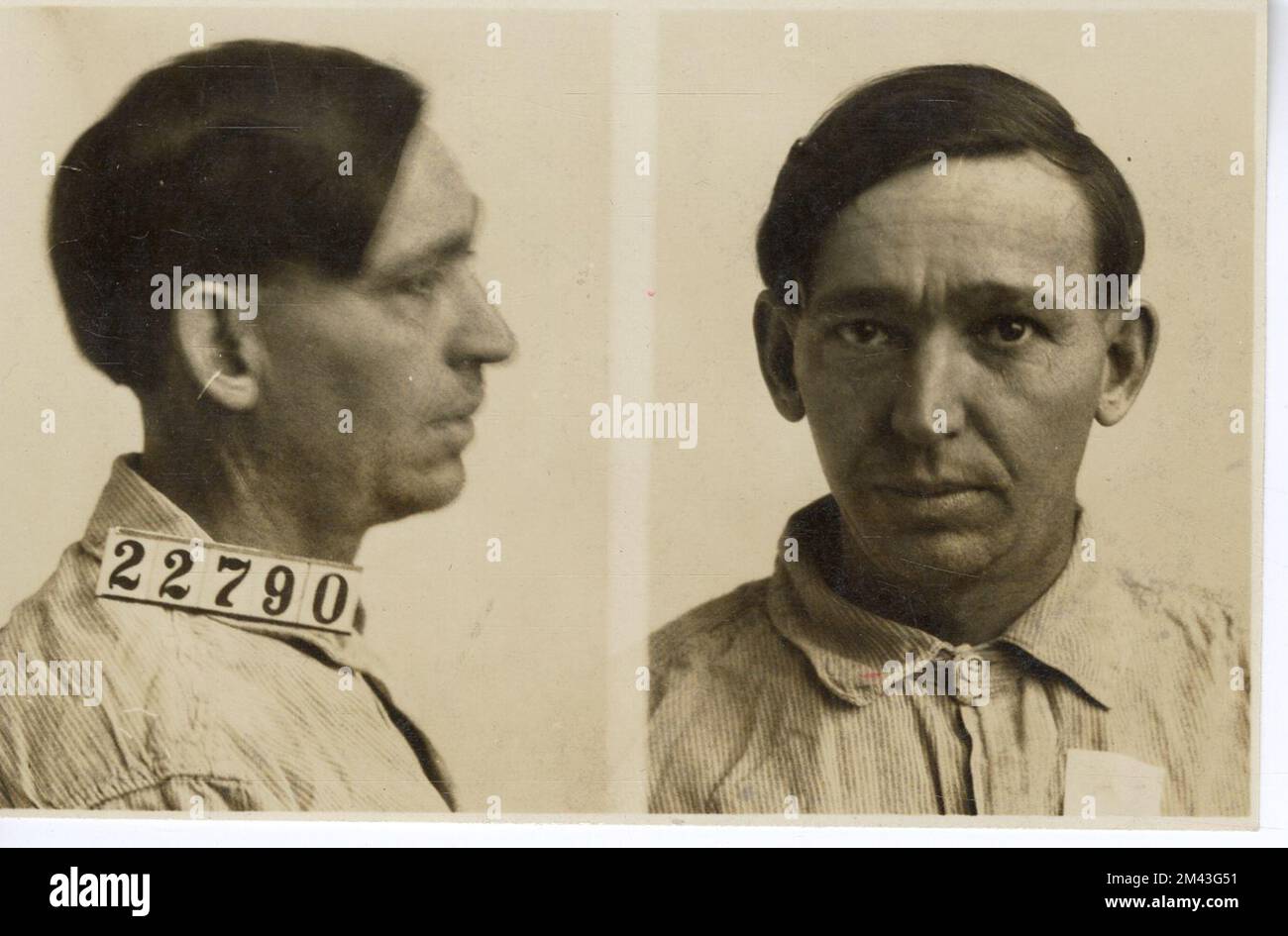 Photograph of George Robinson. Bureau of Prisons, Inmate case files ...