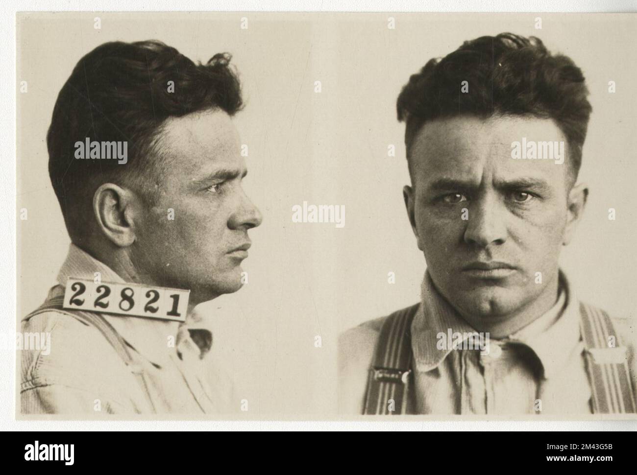 Photograph of Bernard Shields. Bureau of Prisons, Inmate case files ...