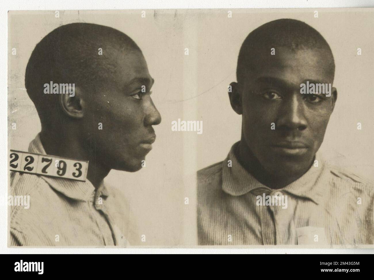 Photograph of Ollie Thompson. Bureau of Prisons, Inmate case files ...