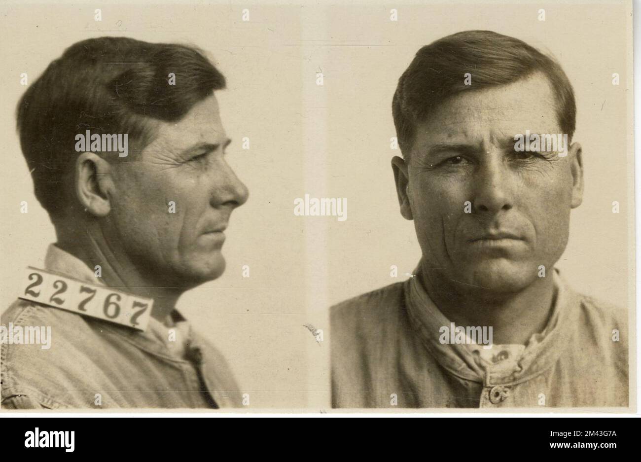 Photograph of Weaver J. Hickman. Bureau of Prisons, Inmate case files ...