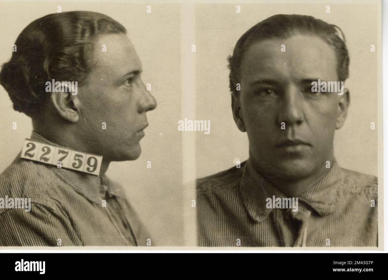 Photograph of John Lowrey. Bureau of Prisons, Inmate case files Stock ...