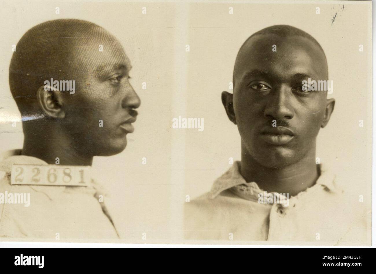 Photograph of Joseph Dawson. Bureau of Prisons, Inmate case files Stock ...