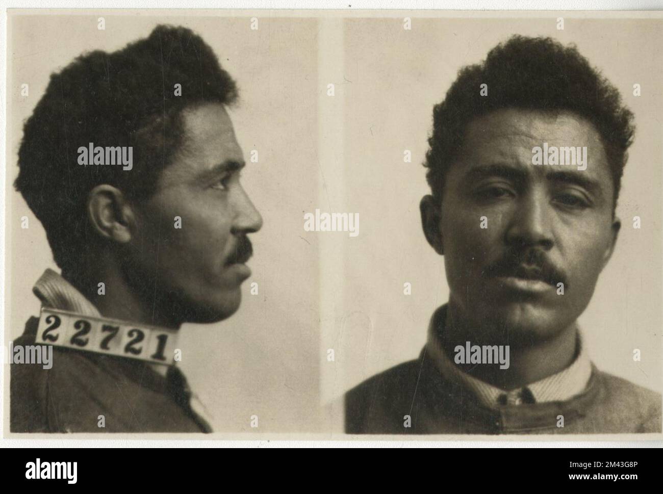 Photograph of Joseph White. Bureau of Prisons, Inmate case files Stock ...