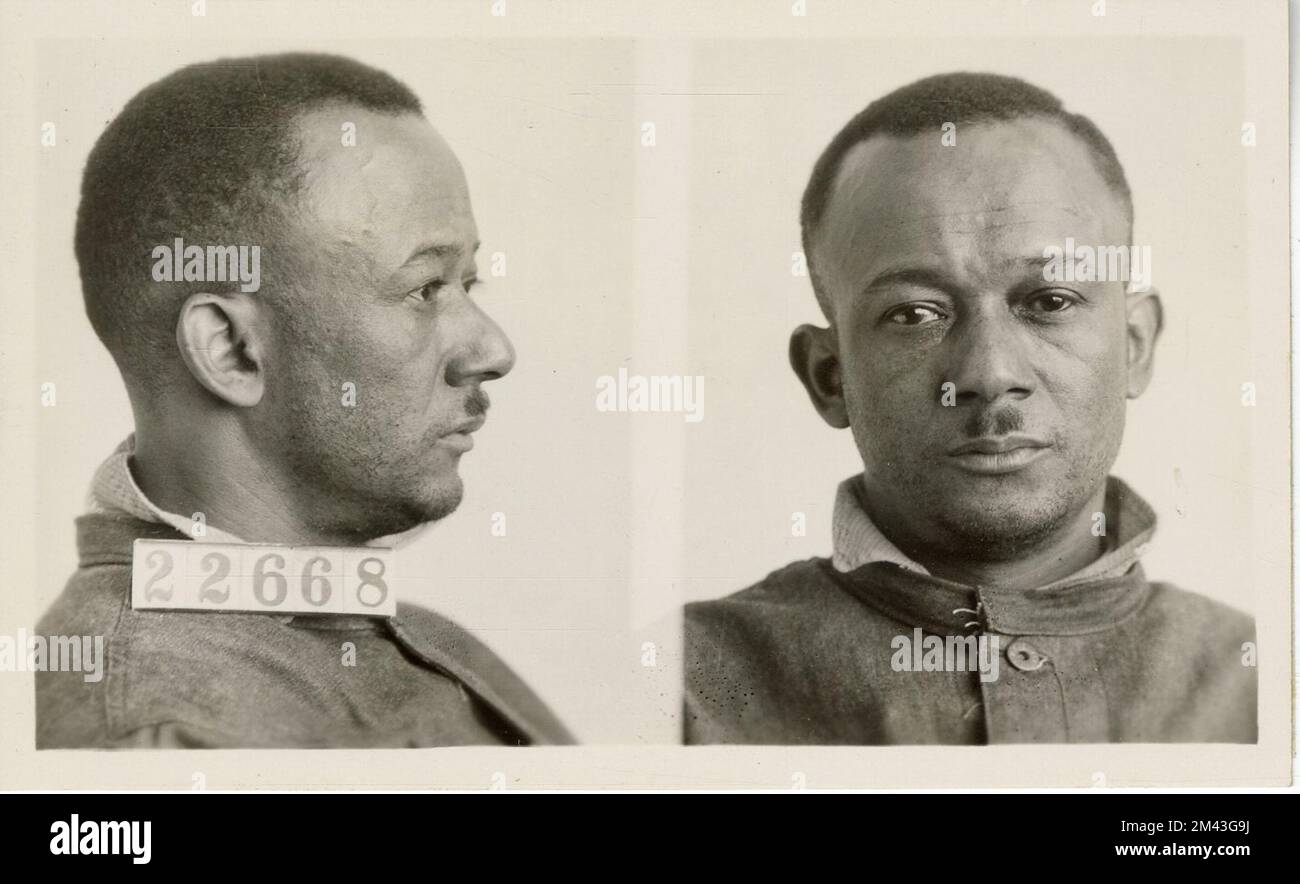 Photograph of Joseph P. Slaughter. Bureau of Prisons, Inmate case files ...