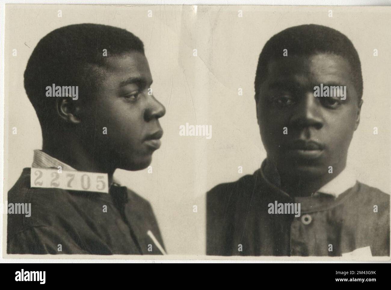 Photograph of Zebedee Sally. Bureau of Prisons, Inmate case files Stock ...