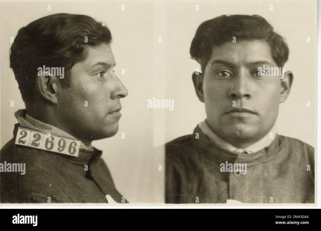 Photograph of Jose Calderon. Bureau of Prisons, Inmate case files Stock ...