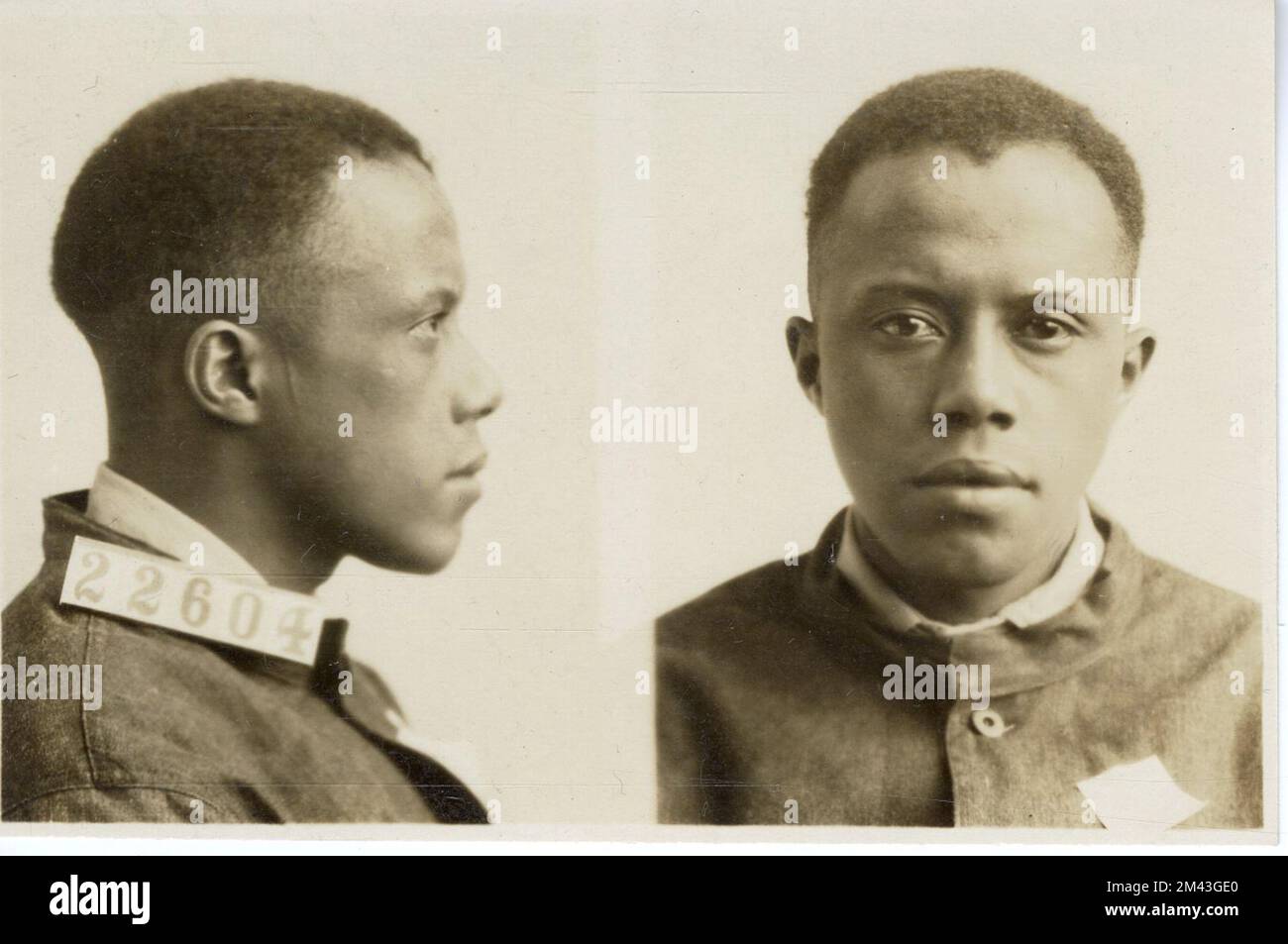 Photograph of Thomas Wilson. Bureau of Prisons, Inmate case files Stock ...