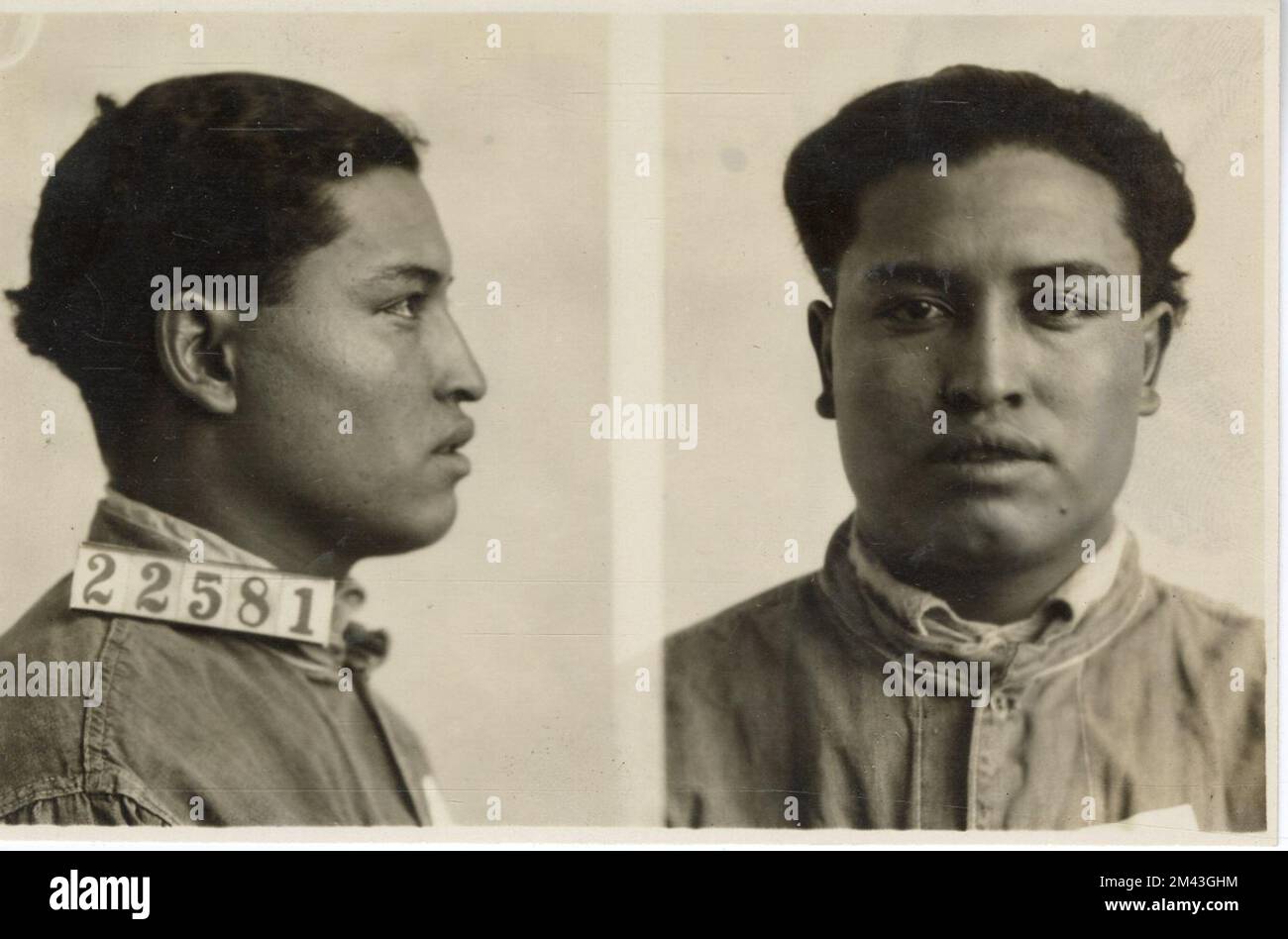 Photograph of Man Bustillos. Bureau of Prisons, Inmate case files Stock ...